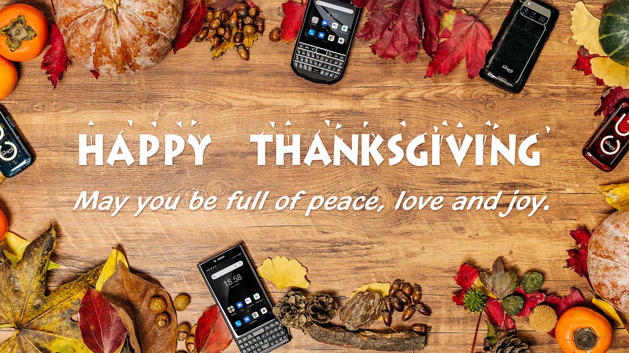 A Heartfelt Thank You to Our Unihertz Fans This Thanksgiving