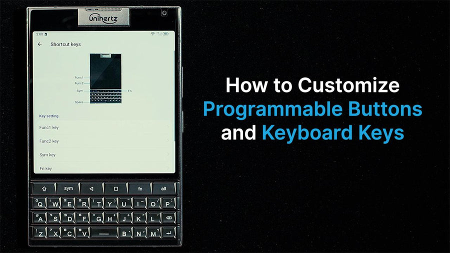 How to Customize Programmable Buttons and Keyboard Keys on Titan 2
