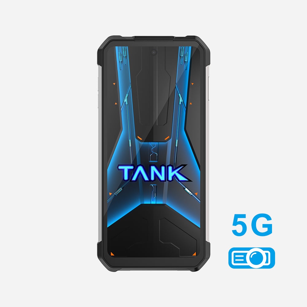 Unihertz Tank 3 Pro - 23800mAh 5G Rugged Smartphone with Built-in DLP ...