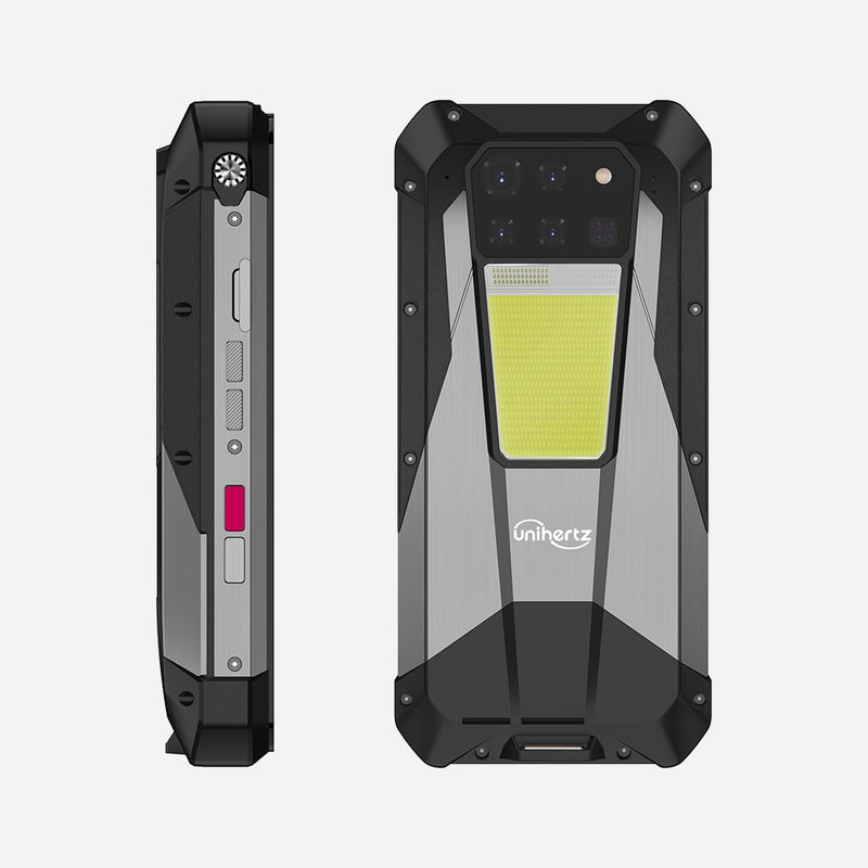 Unihertz Tank 3 Pro - 23800mAh 5G Rugged Smartphone with Built-in DLP ...