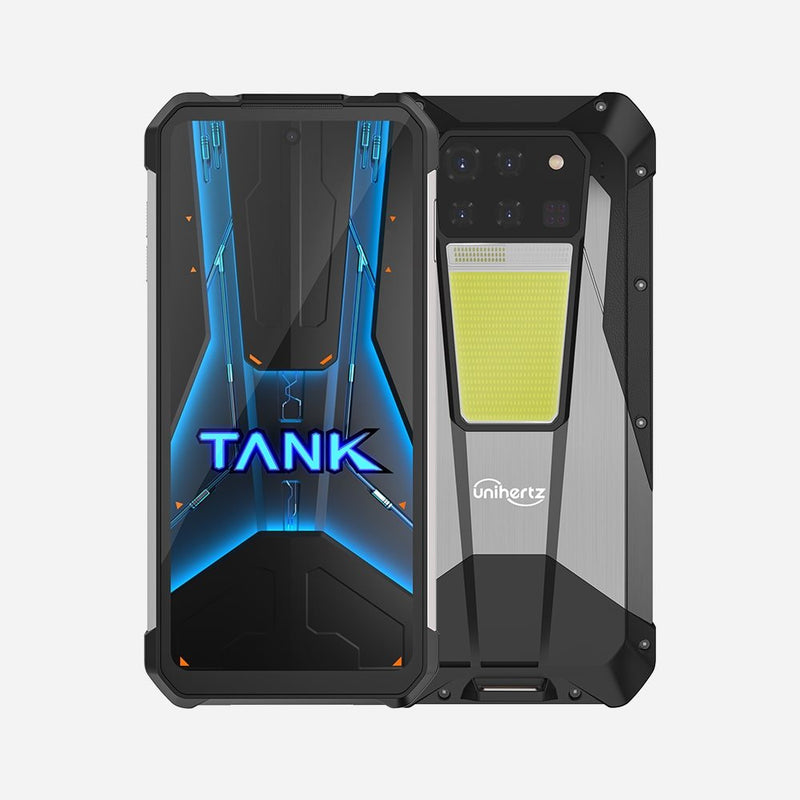 Unihertz Tank 3 Pro - 23800mAh 5G Rugged Smartphone with Built-in DLP ...