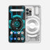 Unihertz Luna - Transparent Back Designed Light-Emitting 4G Phone